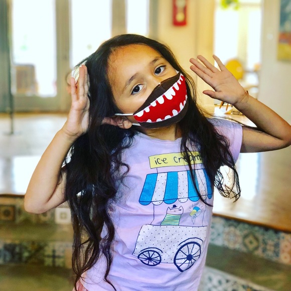 Accessories | Kids Face Mask With Filter Funny Face Mask | Poshmark